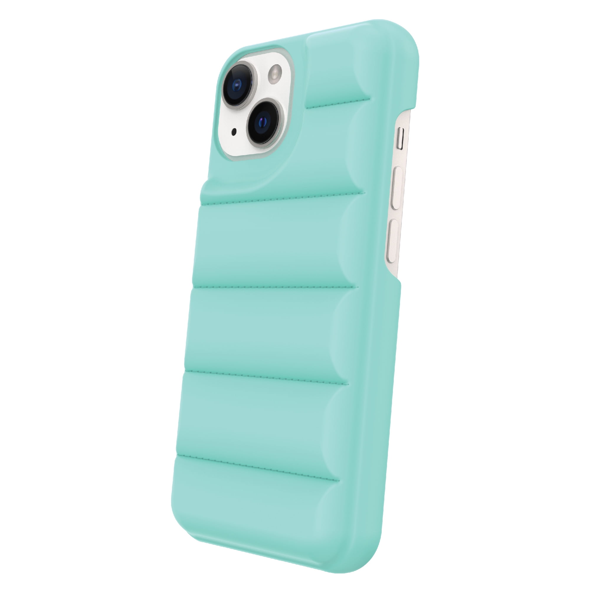 onn. Puffer Soft Quilted Phone Case for iPhone 14 Plus - Mint - Walmart.com