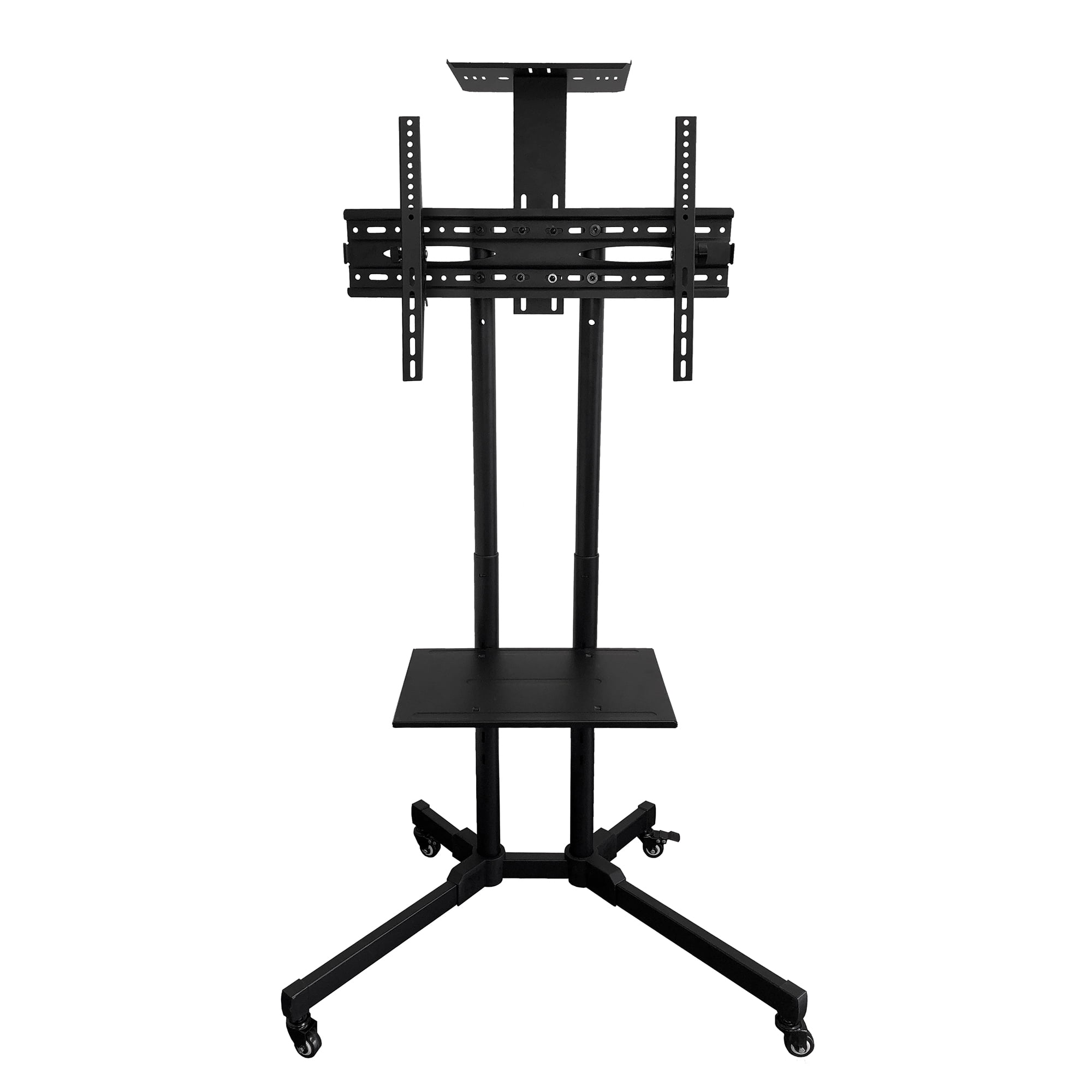 onn. Rolling HDTV Stand Compatible with 32" to 70" HDTVs - Walmart ...
