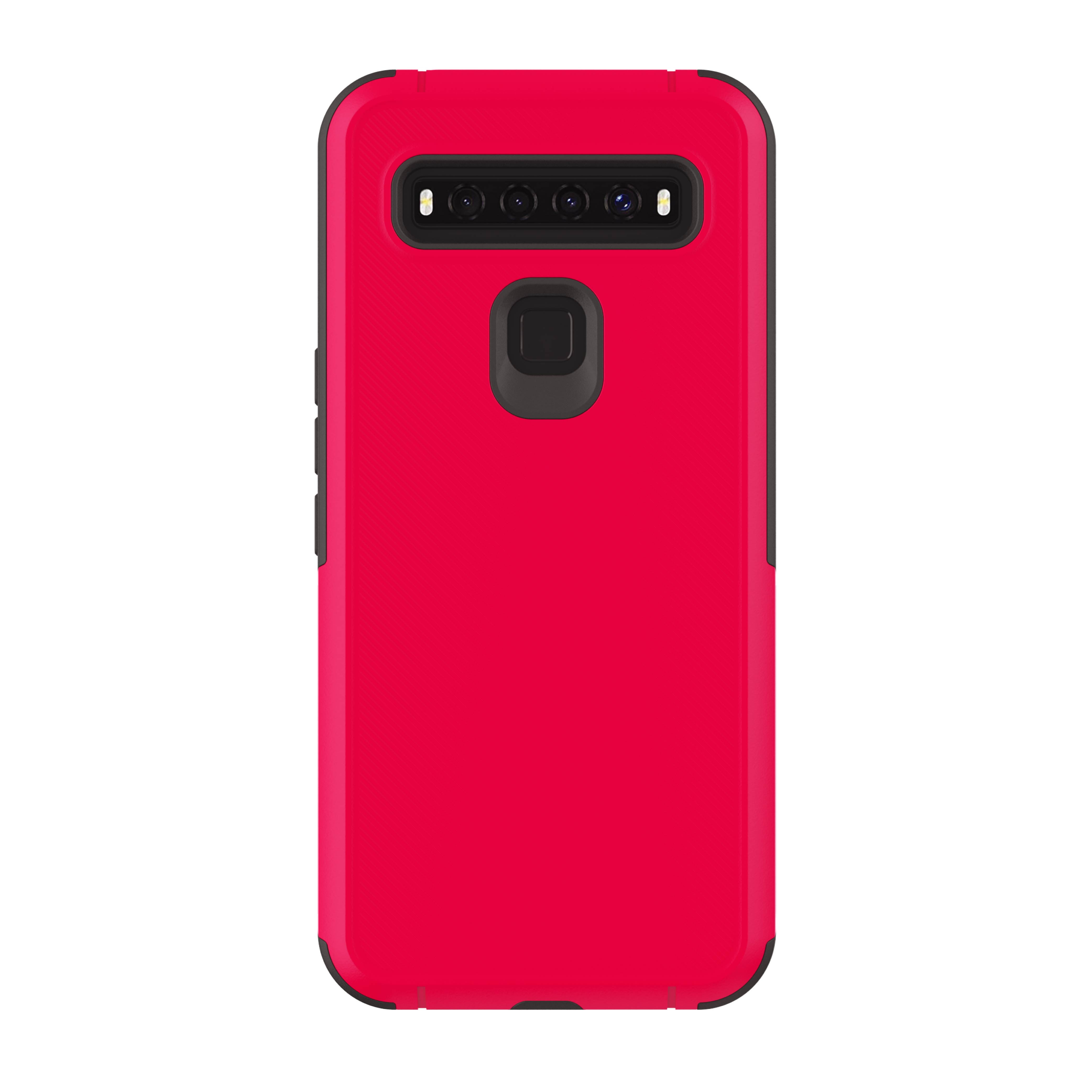 onn. Slim Rugged Phone Case for Alcatel TCL 10 5G UW - Red - Walmart ...