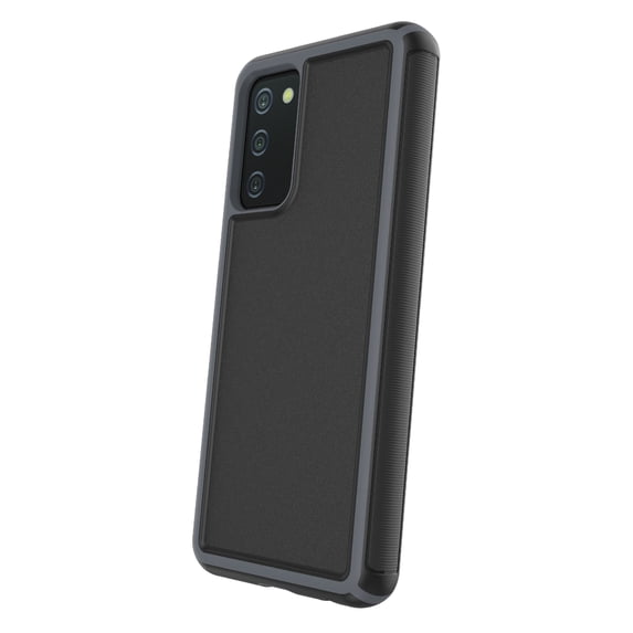 Onn+ Rugged Slim Phone Case for Samsung Galaxy A03s in Black/Gray ...