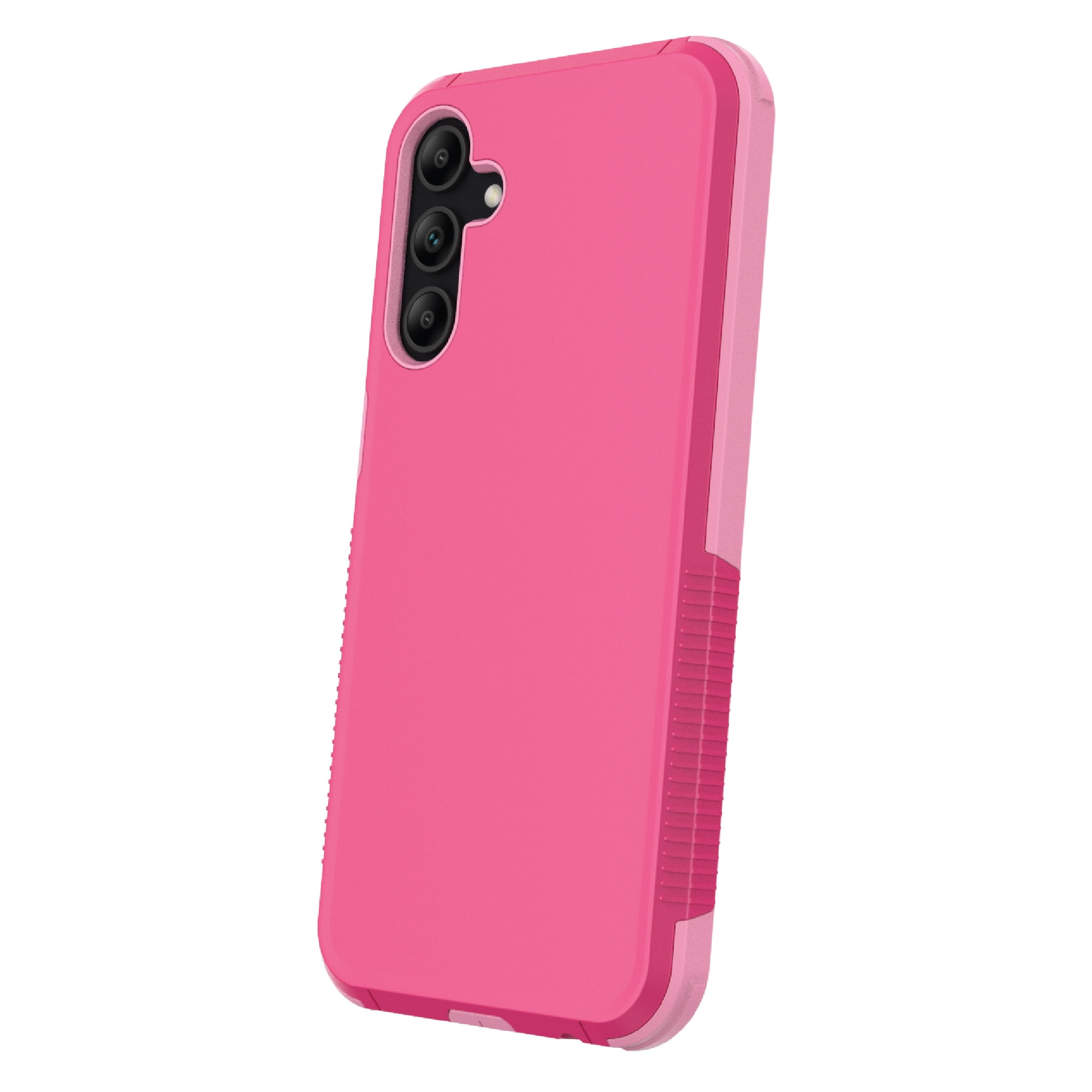 Onn Slim Rugged Phone Case for Samsung Galaxy A15 5G Pink, 12ft Drop ...