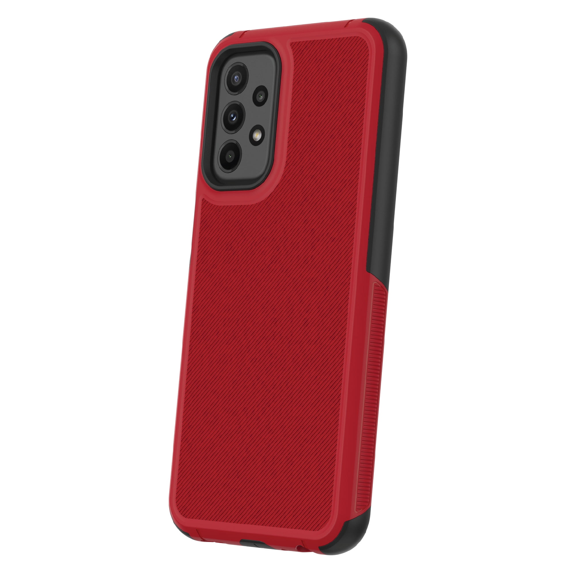 onn. Slim Rugged Phone Case for Samsung Galaxy A23 5G - Red - Walmart.com