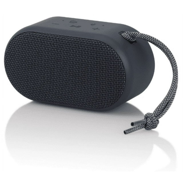 onn. Small Rugged Bluetooth Speaker with Wireless Technology - Grey ...