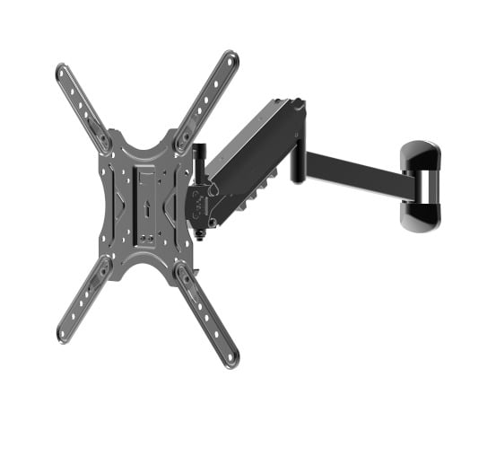 onn Full Motion Spring Assisted Mount for 24" to 65" TVs, ETL Listed ...