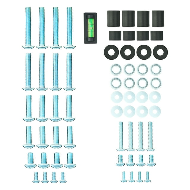 onn TV Wall Mount Replacement Hardware Kit, 69 pieces - Walmart ...