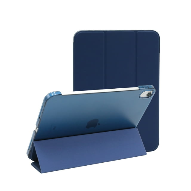 onn. Tablet Folio Case for iPad (A16)/iPad (10th Generation), Blue ...