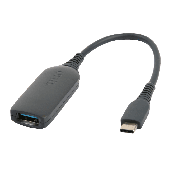 onn. USB-C to USB Female Adapter, 4", 1 Piece per Pack, Black - Walmart.com