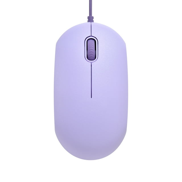onn. USB Optical Ambidextrous Mouse, USB Nano Receiver, Lavender ...