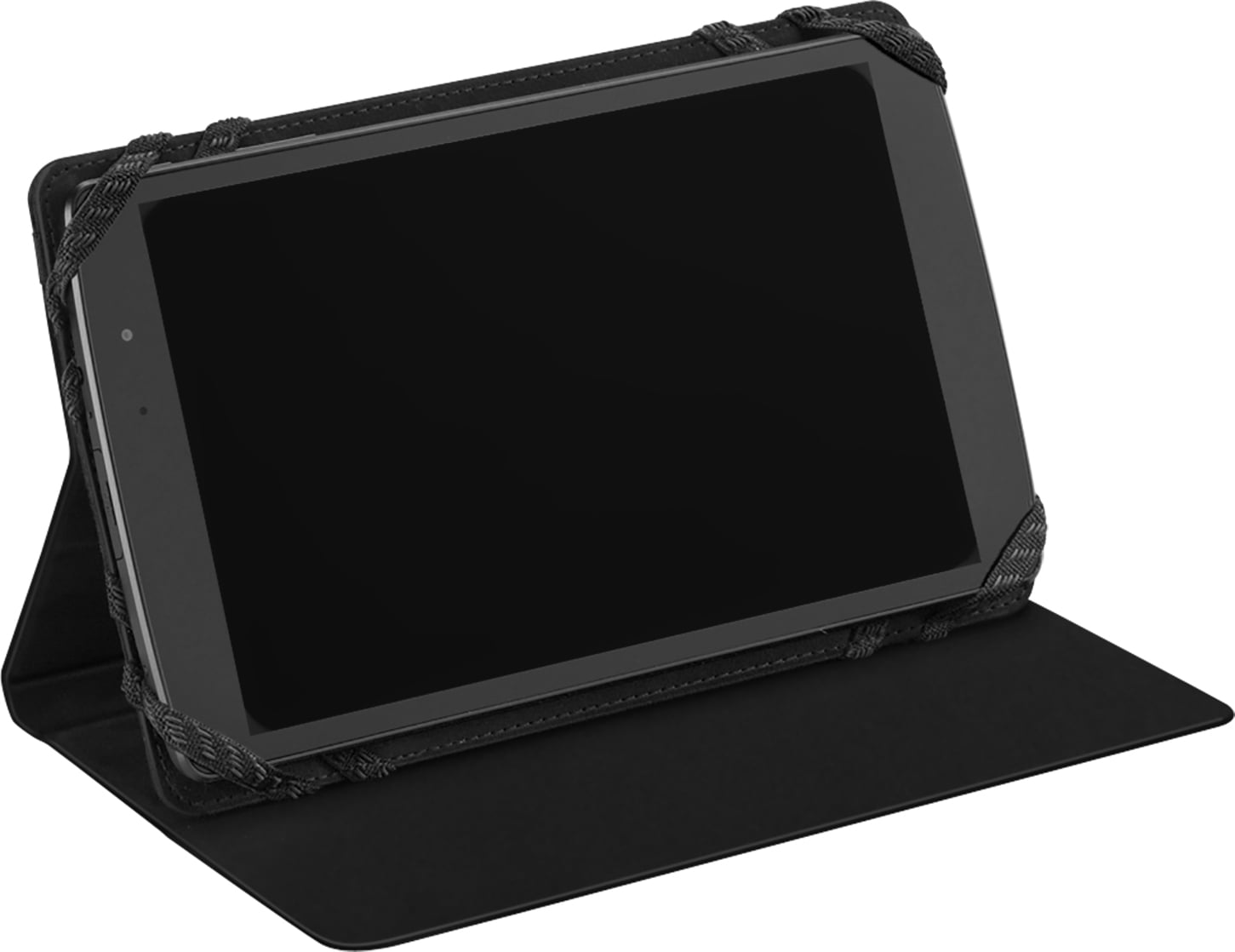 onn. Universal Tablet Folio Case for Most 7"- 8" Tablets - Black ...