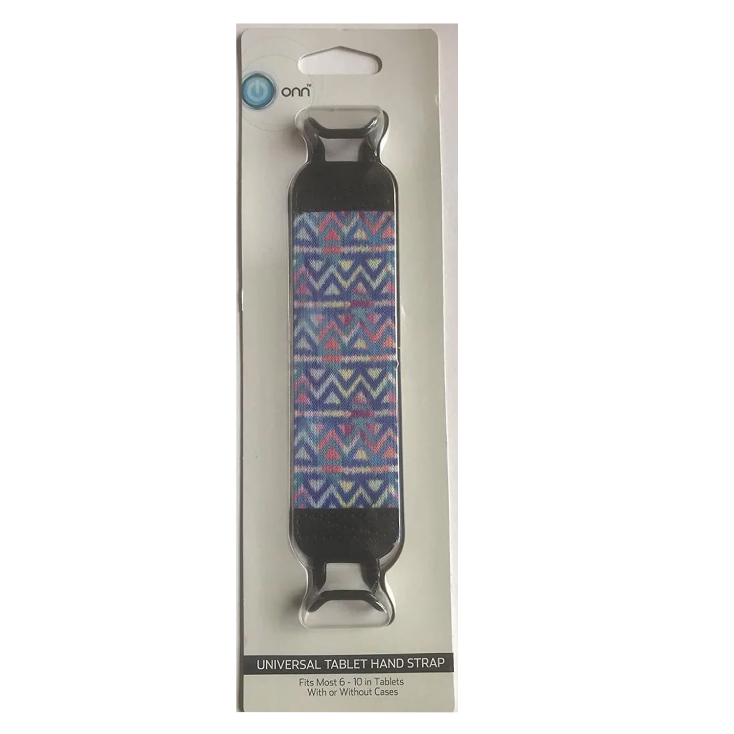 onn. Universal Tablet Hand Strap Aztek Fits Most 6 to 10 Inches Tablets ...