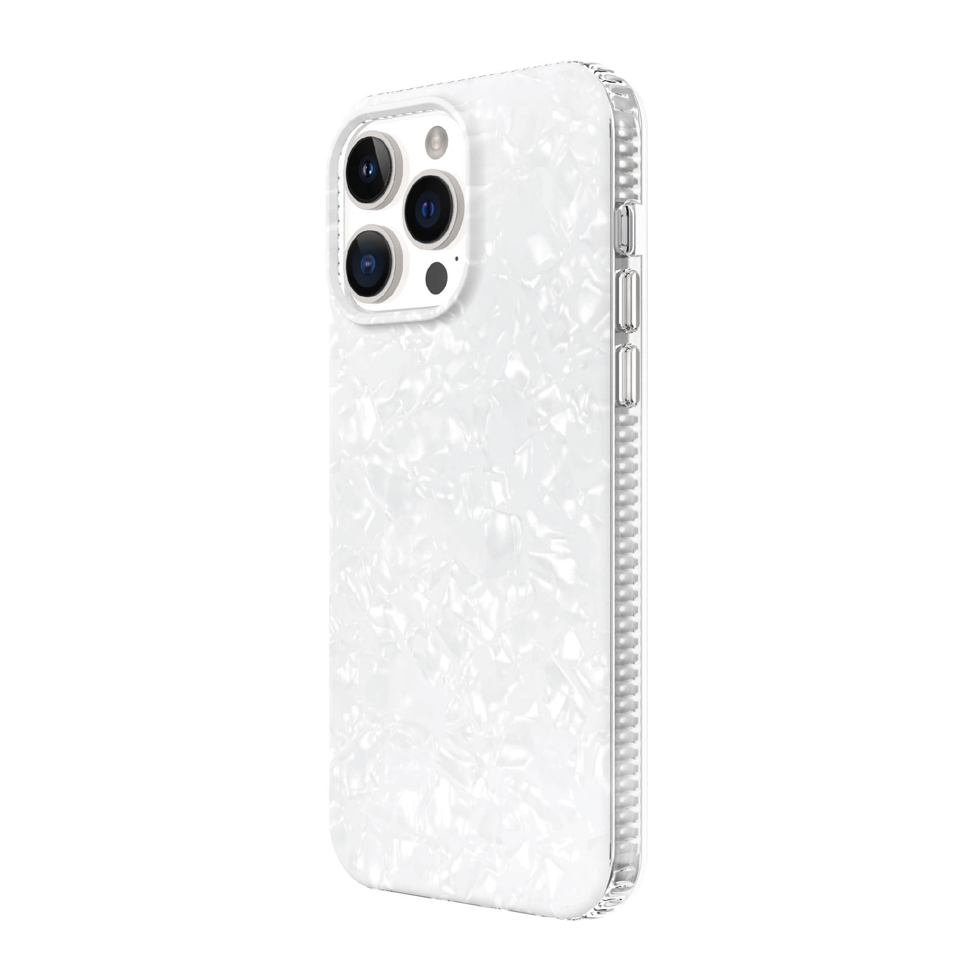 onn. White Pearl Phone Case for iPhone 14 Pro Max - Walmart.com