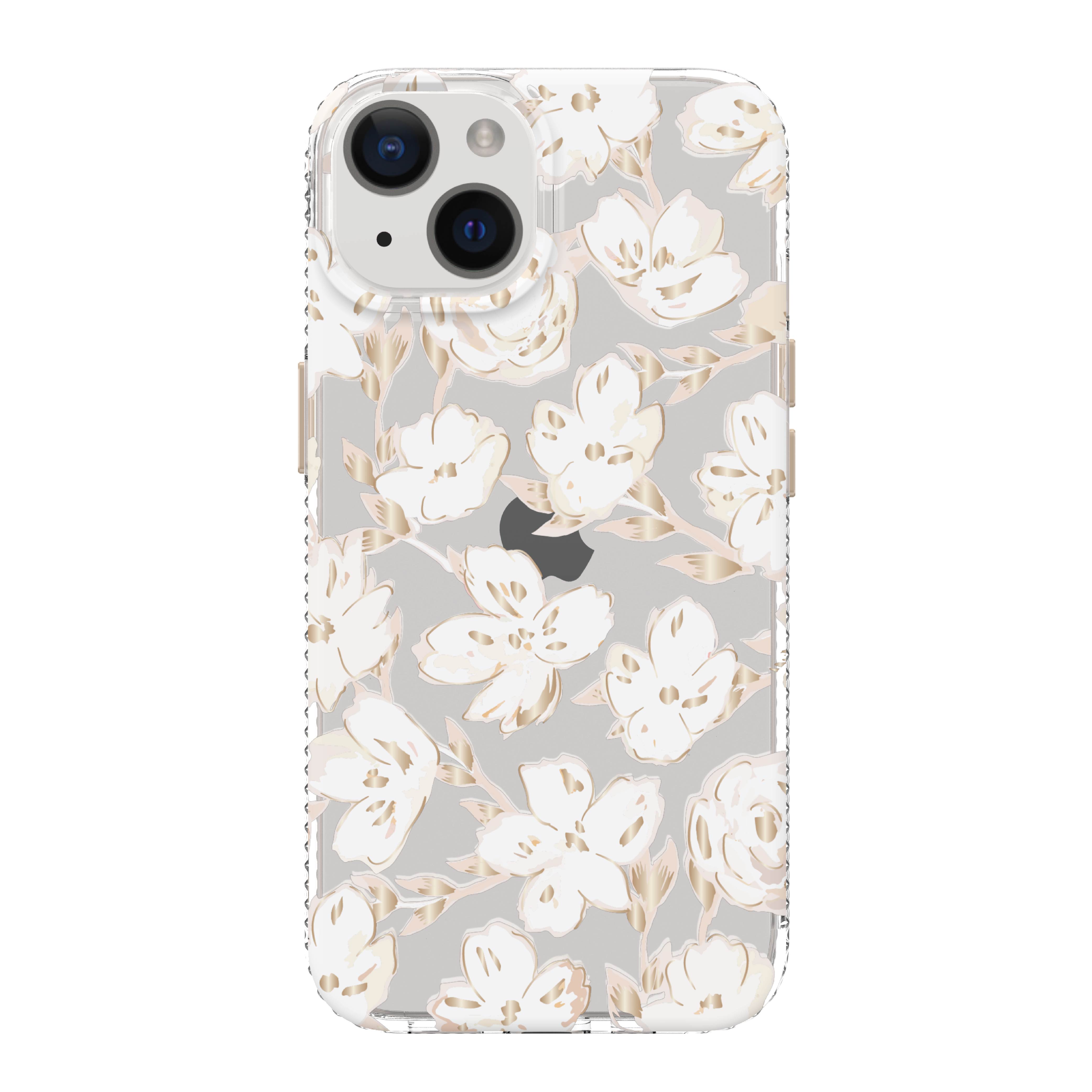 Clear White Floral Phone Case for iPhone 11 & iPhone XR - Walmart.com