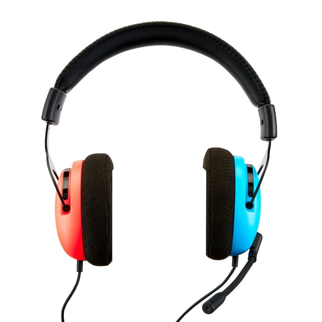 onn. Wired Video Gaming Headset with 3.5mm Connector, Flip-to-Mute Mic ...