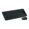 Onn+ Multi-Device Wireless Full-Size Keyboard and Mouse Set, Gray and ...