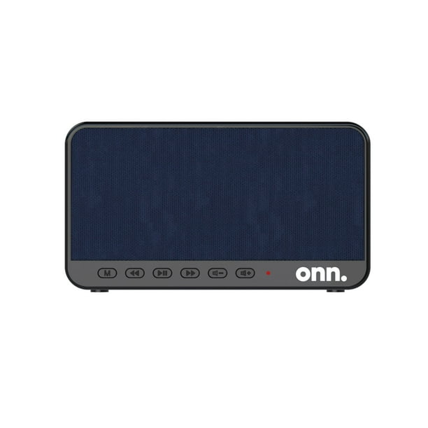 onn. Wireless Portable Bluetooth Boombox with Digital FM Radio ...