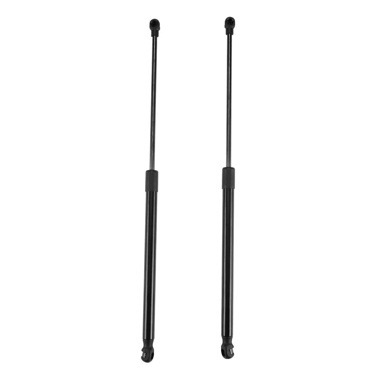 onthegobb 2pcs Hood Lift Supports Front Side Shock Struts Black Steel ...