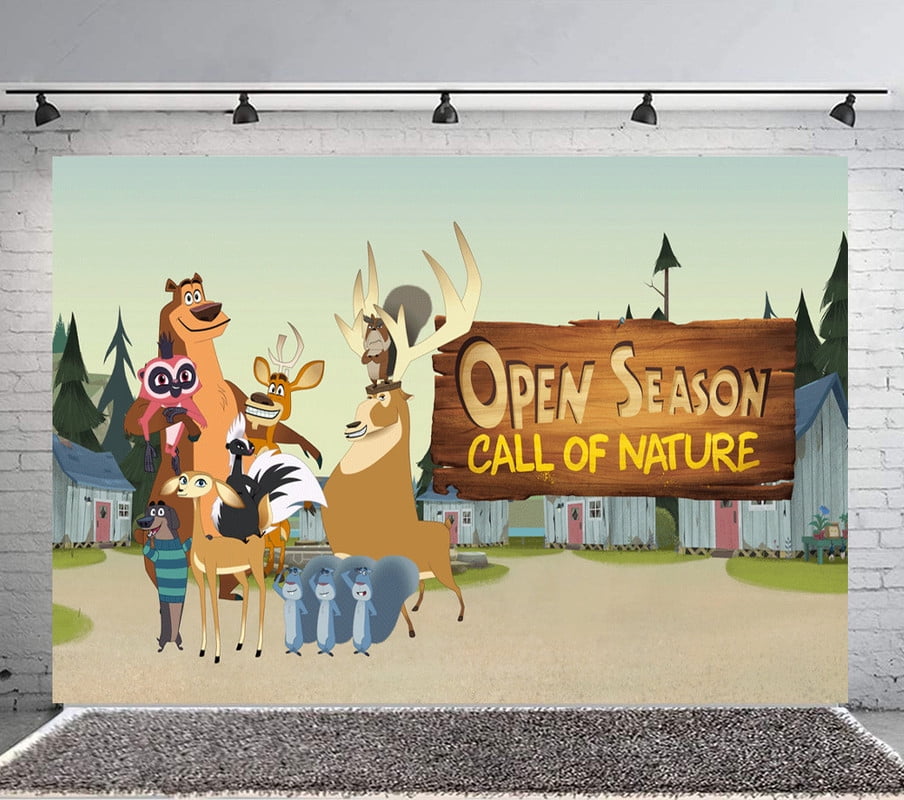 open season call of nature Backdrop Banner Party Supplies Poster Movie ...