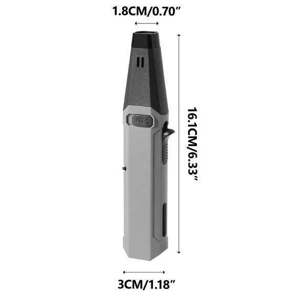 openpig Butane Torch Lighter, Refillable Kitchen Cooking Torch with ...