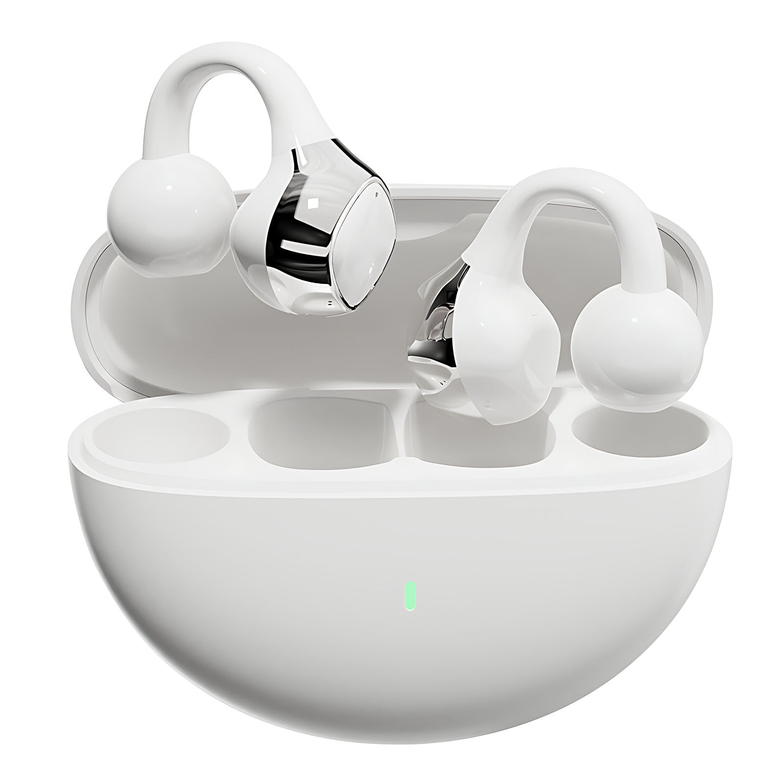 openpig Clip-on Earbuds, Open Ear Earbuds Wireless Bluetooth 5.4 ...