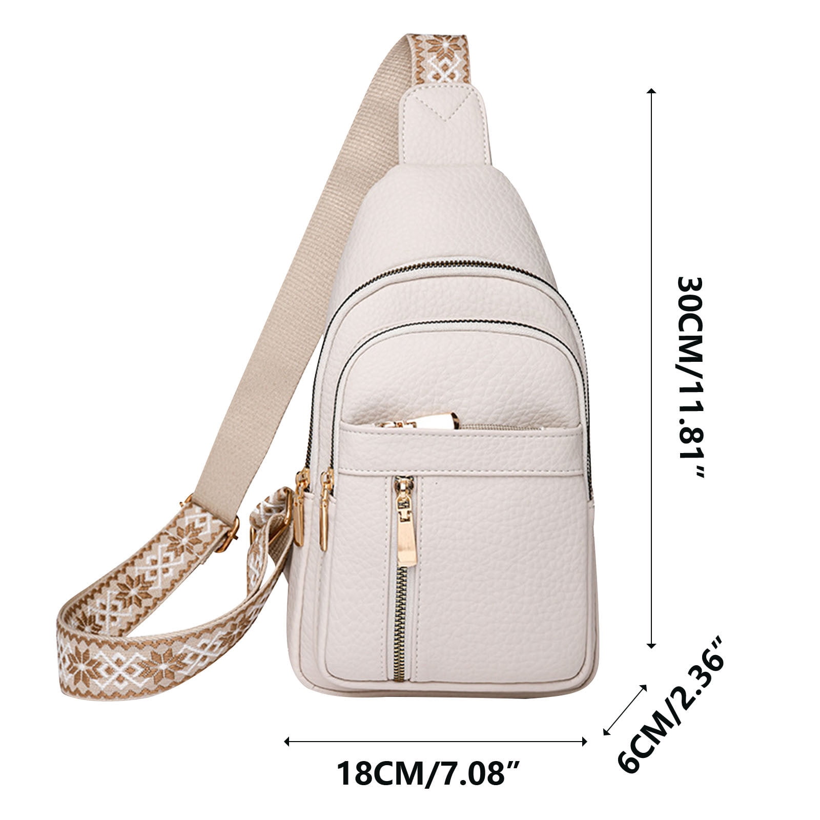 openpig Crossbody Sling Bags Travel Cross Body Purses Faux Leather ...