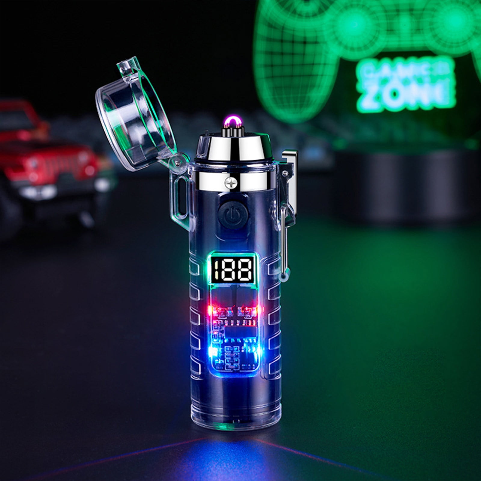 openpig Electric Lighter Type-c Rechargeable Plasma Lighter Windproof ...