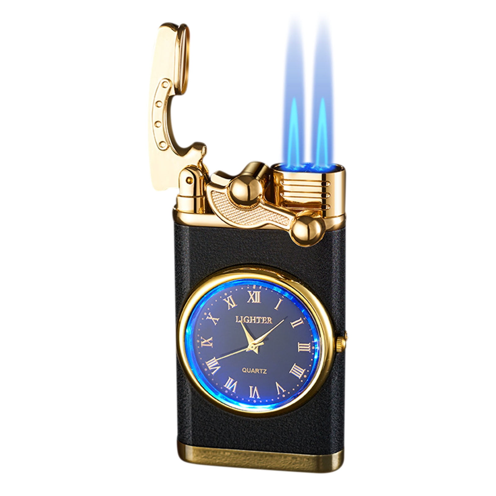 openpig Torch Dual Flame Lighter, Windproof Lighter, Vintage Lighter ...