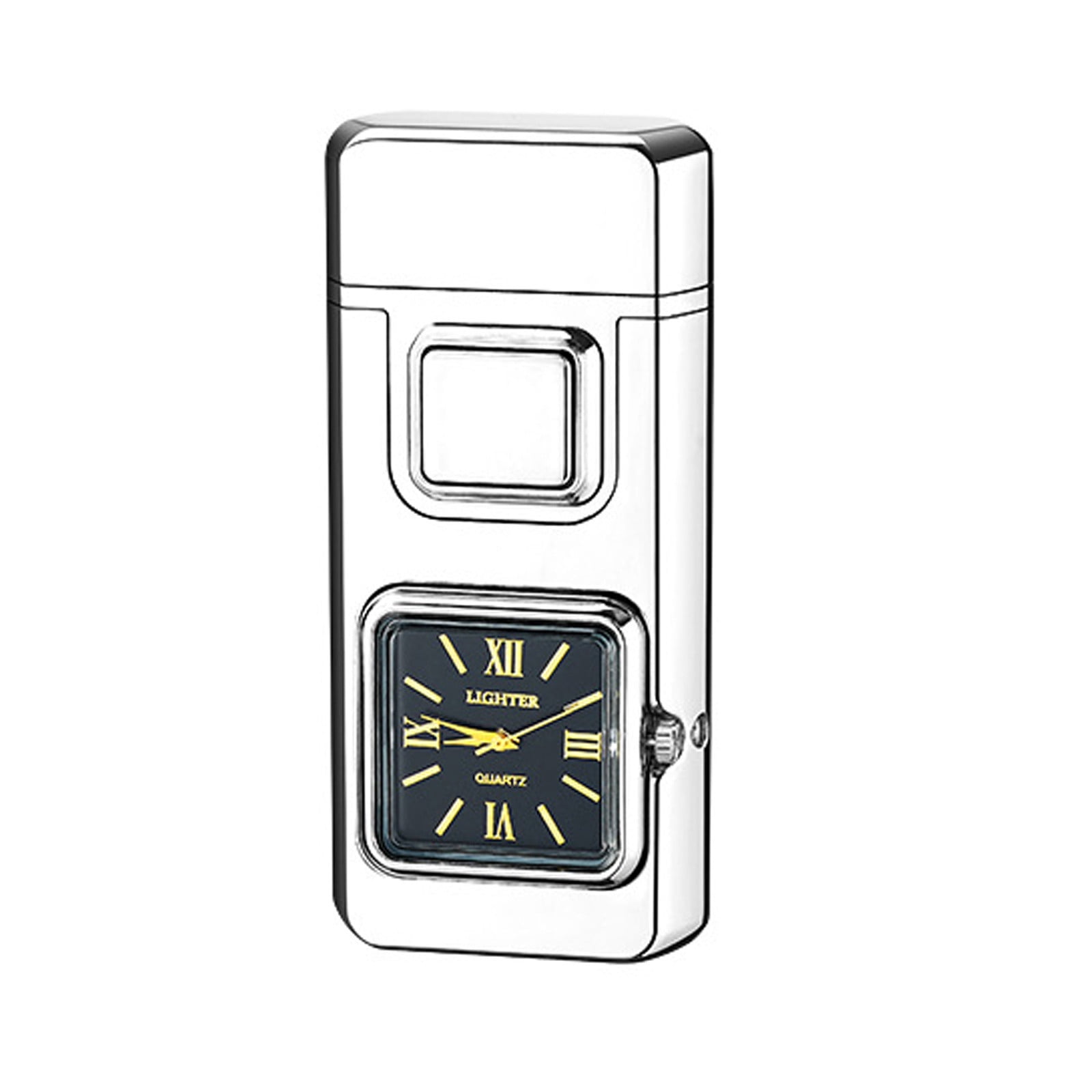 openpig Windproof Lighter, Vintage Lighter with Watch, Jet Torch/Soft ...