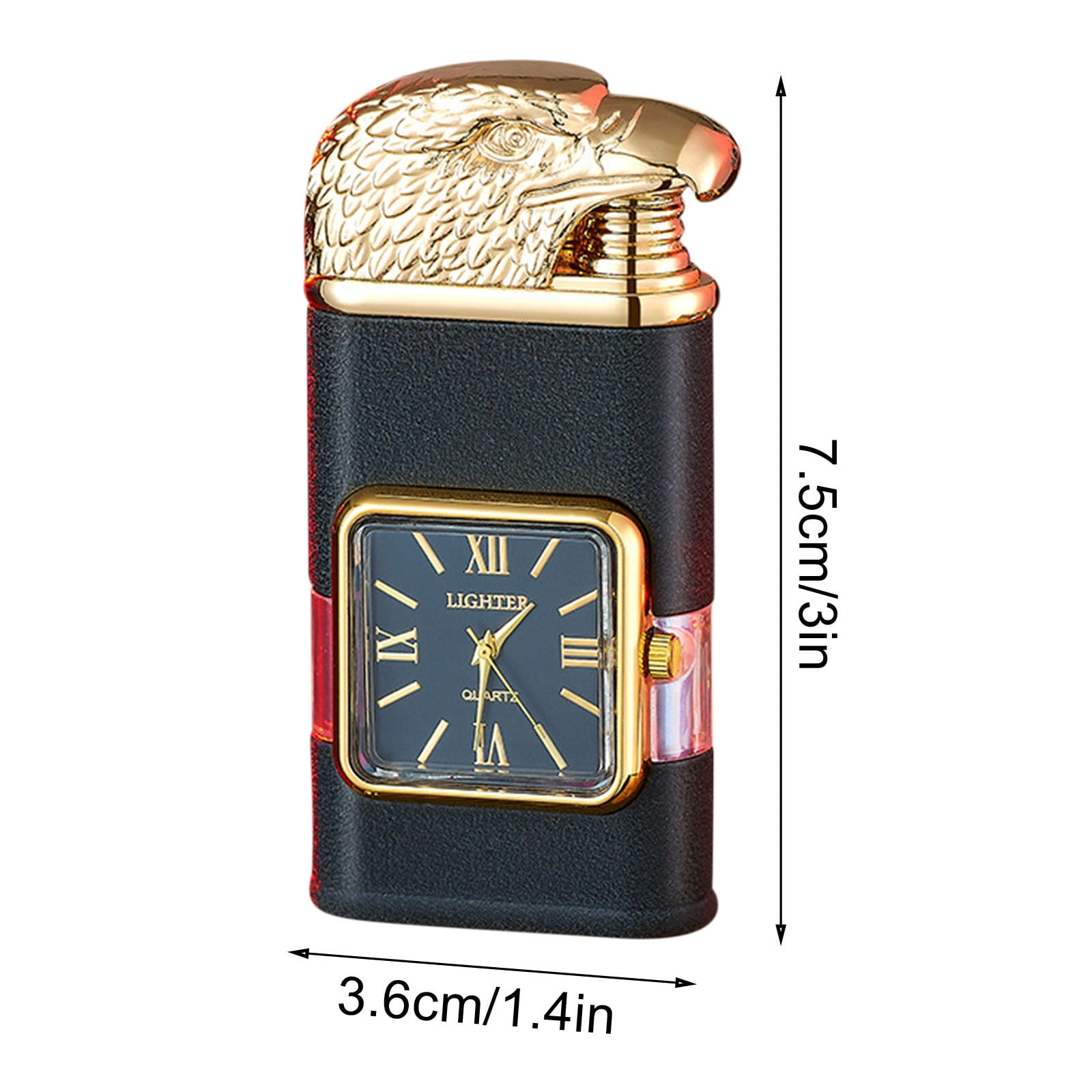 openpig Windproof Lighter, Vintage Watch Bezel Jet Flame Torch, Eagle ...