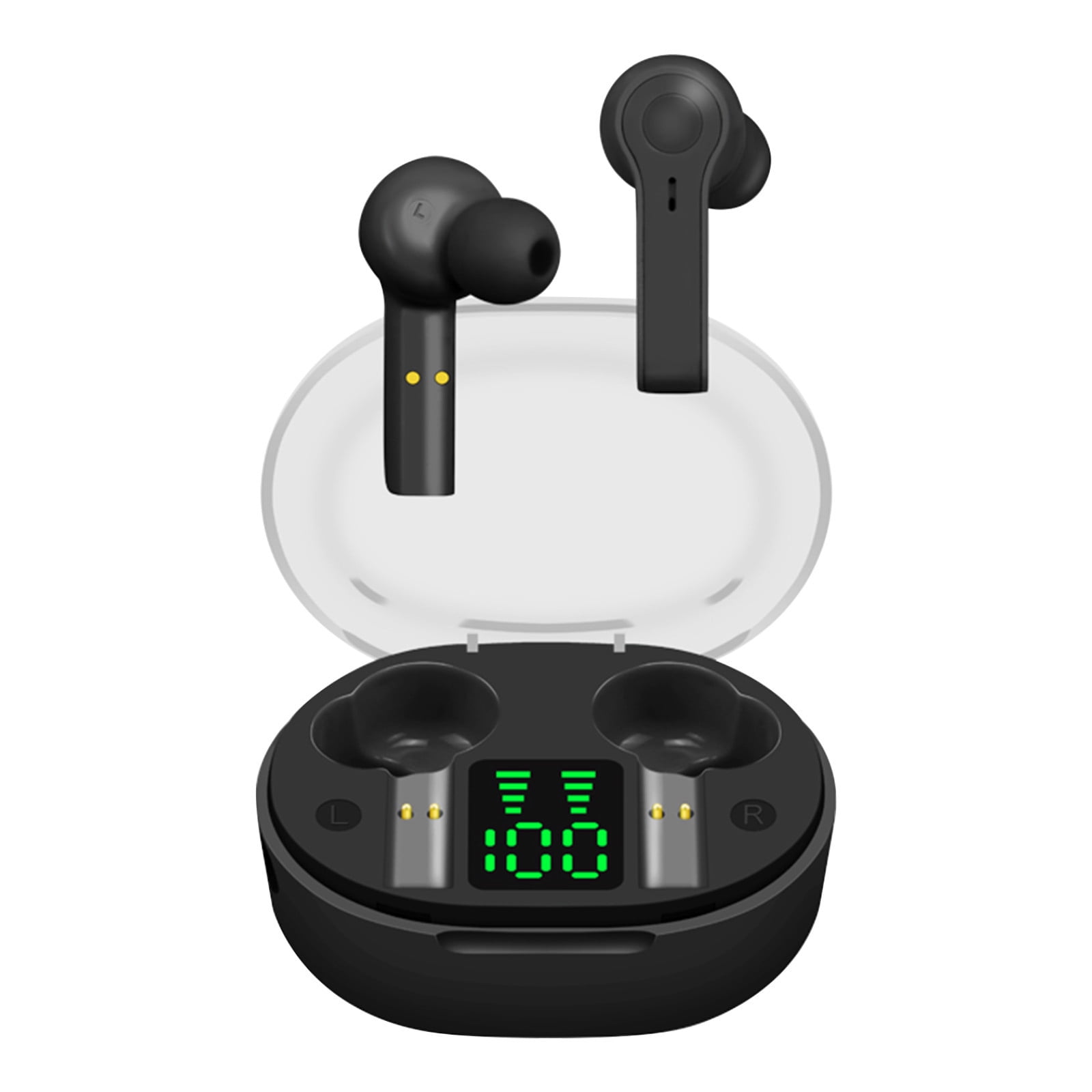 openpig Wireless Earbuds Bluetooth Headphones with Wireless Charging ...