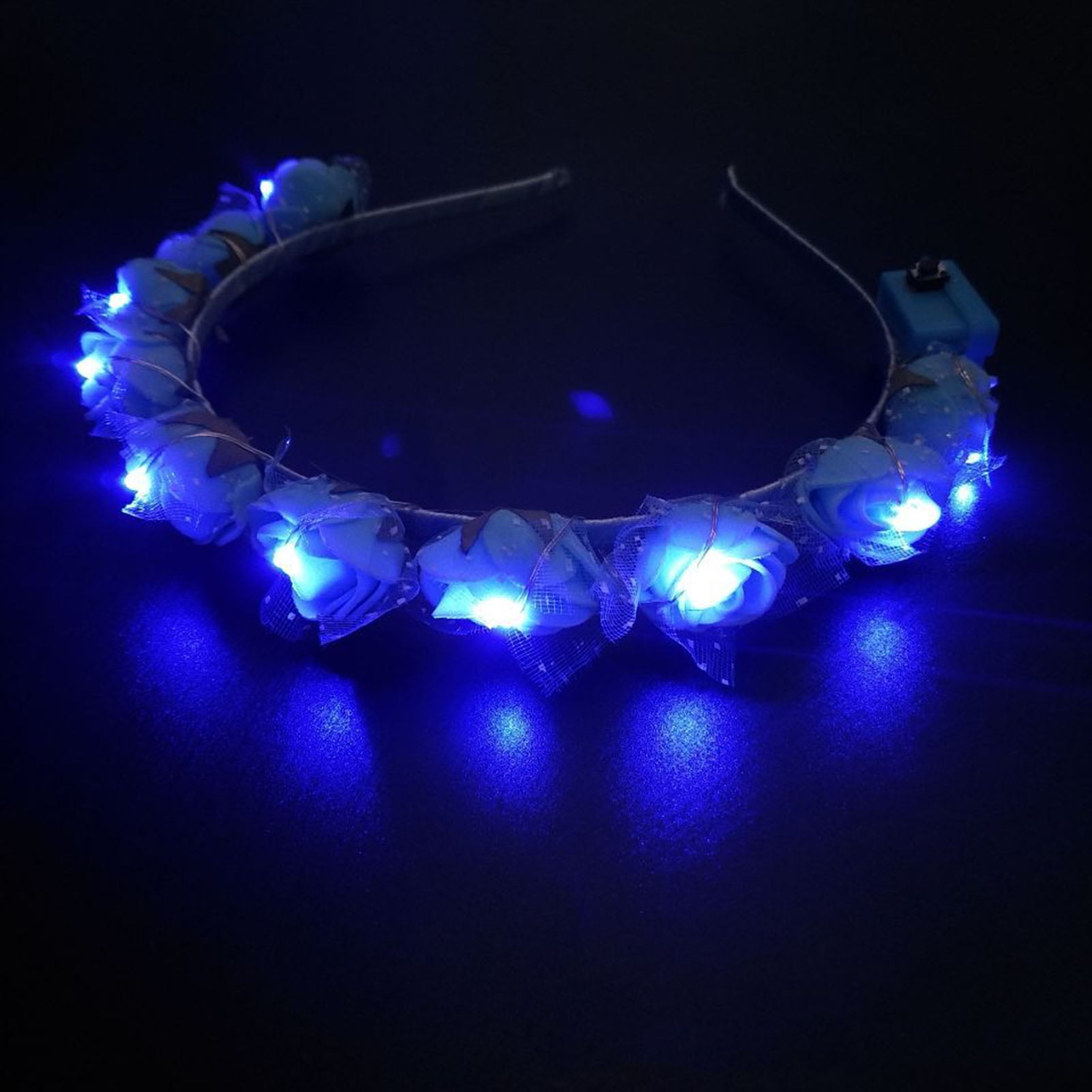 opolski Women's Headband Glow Light Up Beautiful Convenient Thick Thin ...