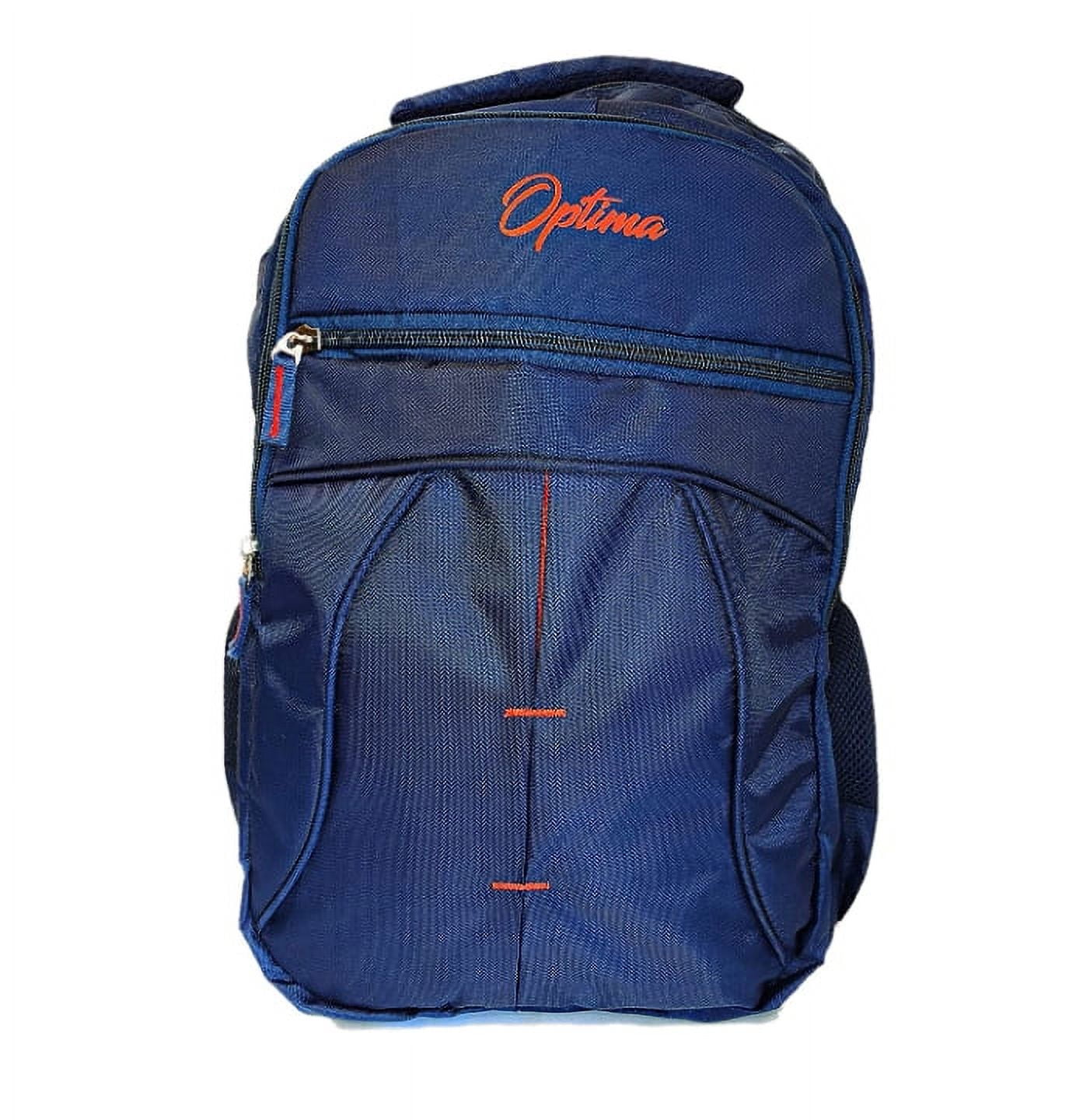 optima travel laptop backpack (opt-20-117 n.blu) - Walmart.com