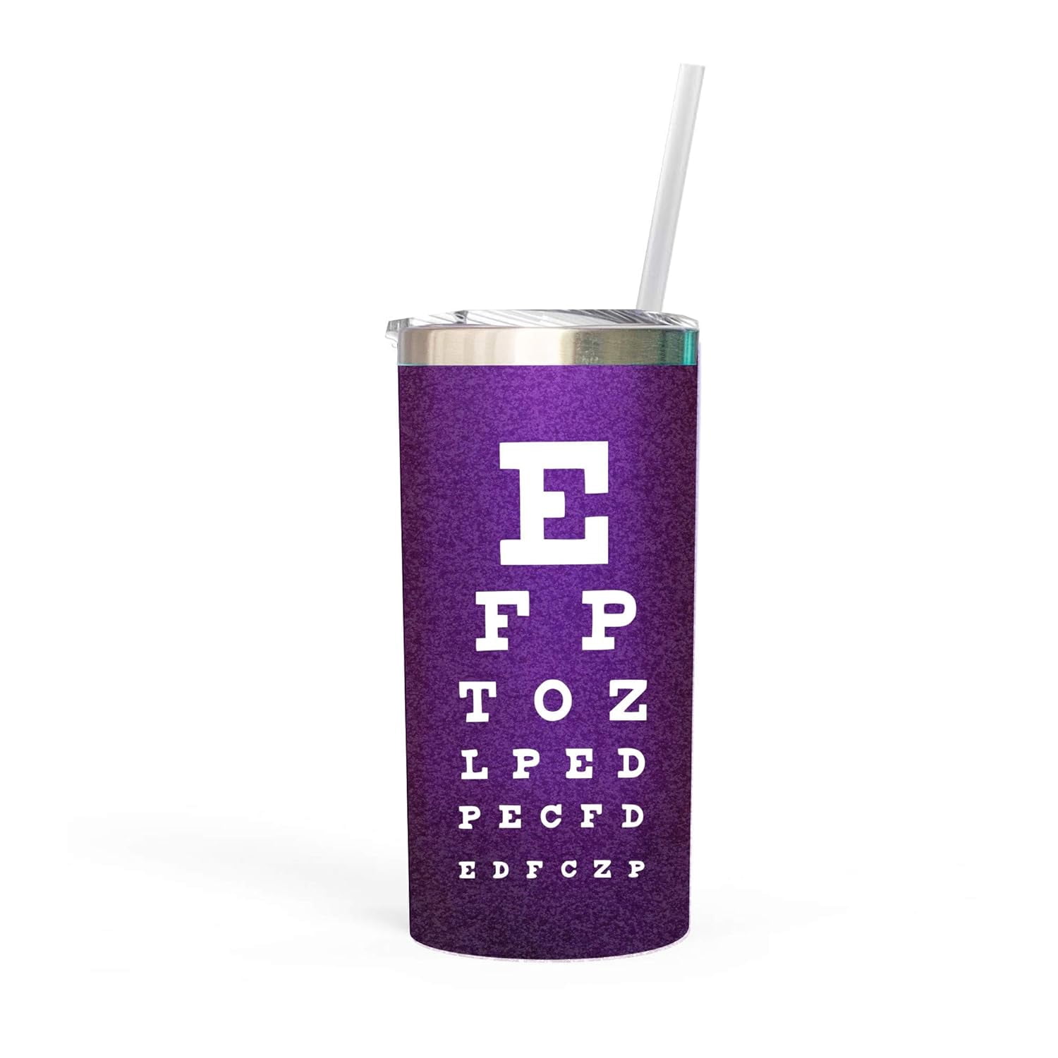 optometry technician gifts for women snellen chart water bottle or ...