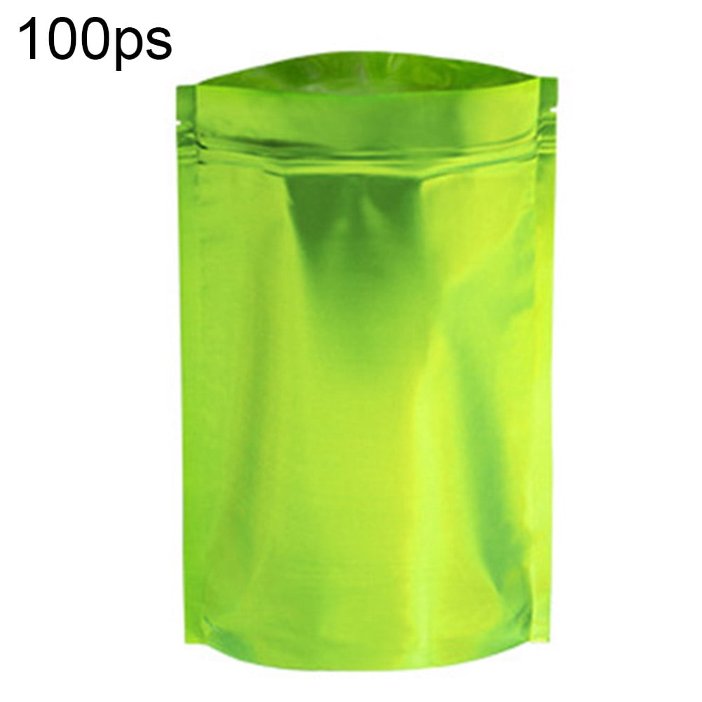 opvise 100 Pcs 7x10cm Aluminum Foil Waterproof Resealable Pouch Seal ...