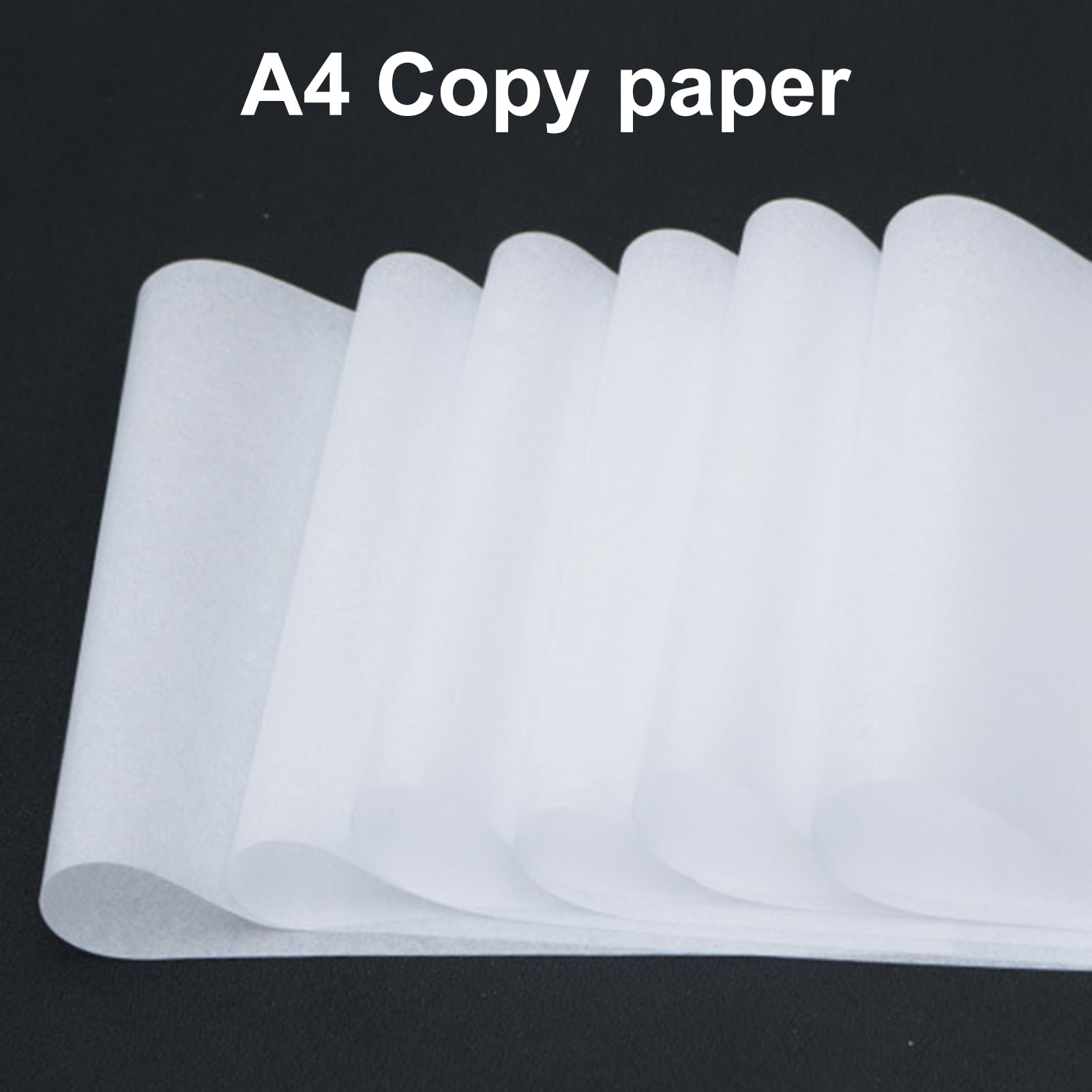 Opvise 100Pcs A4 Tracing Paper, Semi-translucent, Smooth Writing ...