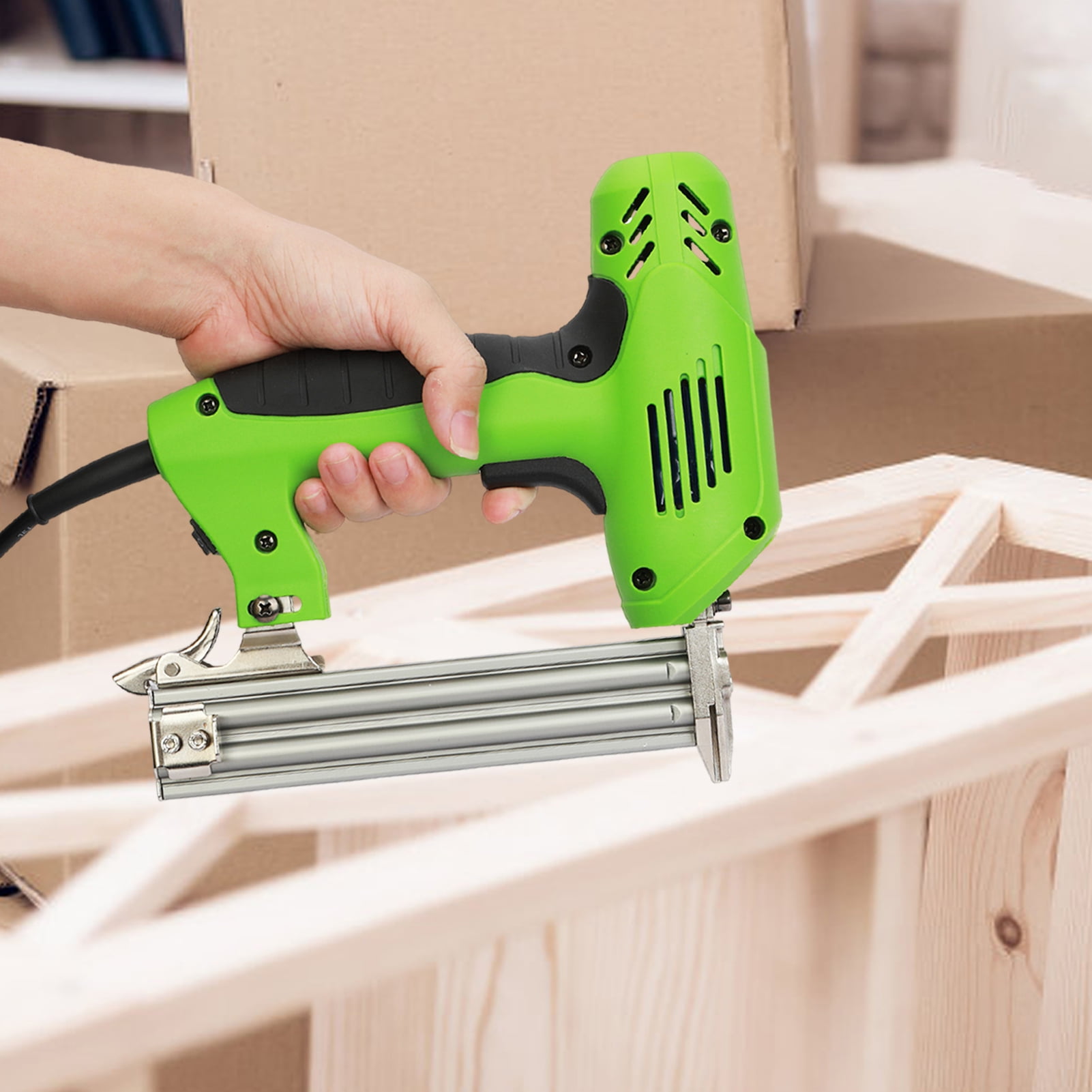 opvise 1800W Electric Staple Tool, Professional Heavy-Duty Stapler ...