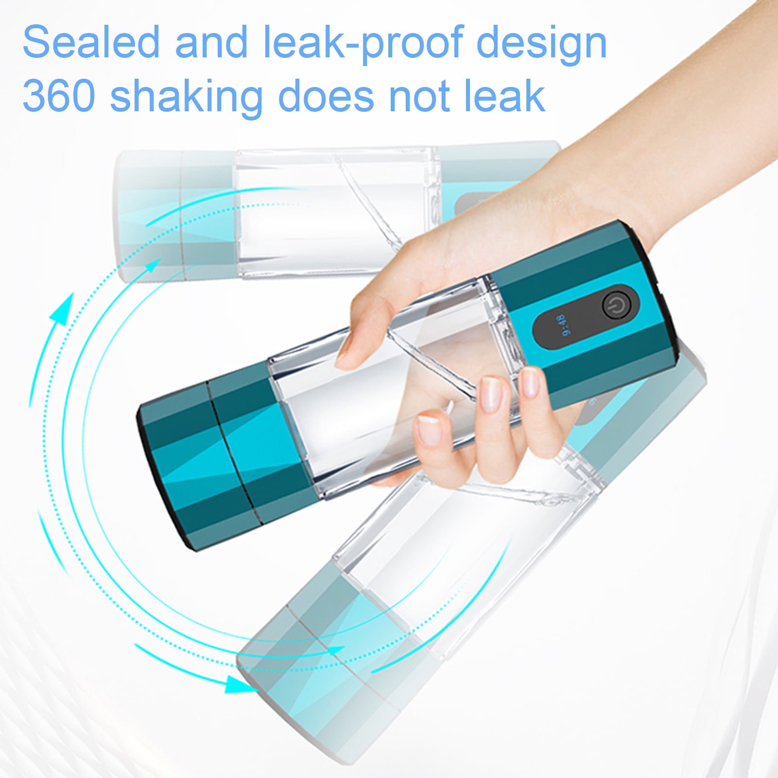 opvise 208ml Hydrogen Water Bottle Generator 6000-8000 PPB Portable Hydrogen Water Ionizer ...