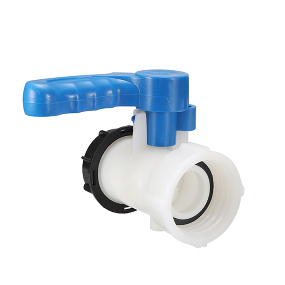 opvise 62/75mm Plastic IBC Tote Tank Butterfly Connection Valve Tap ...