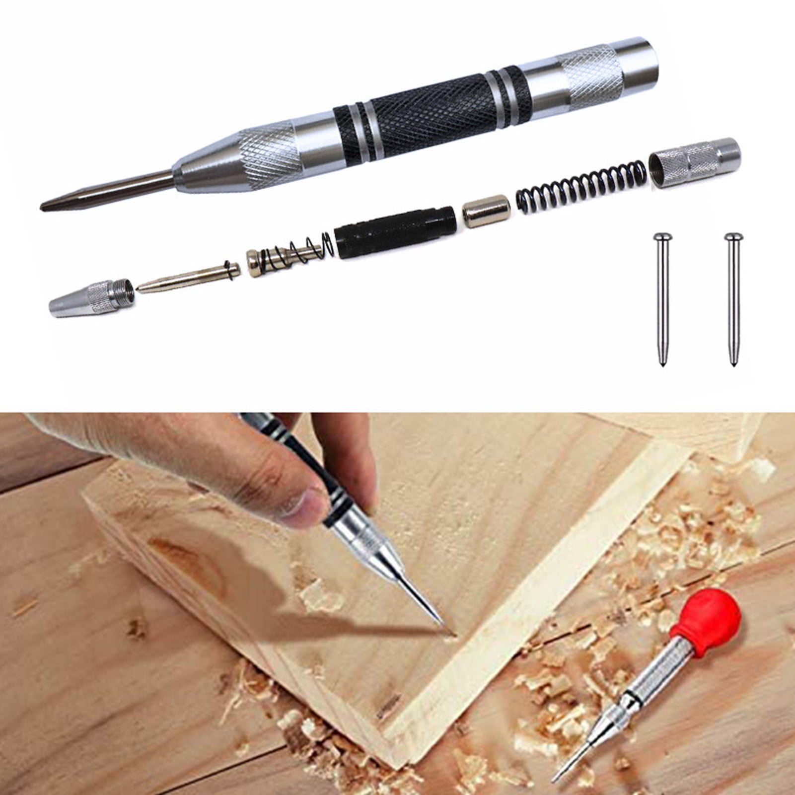 opvise Automatic Center Punch Precise Positioning Multipurpose ...