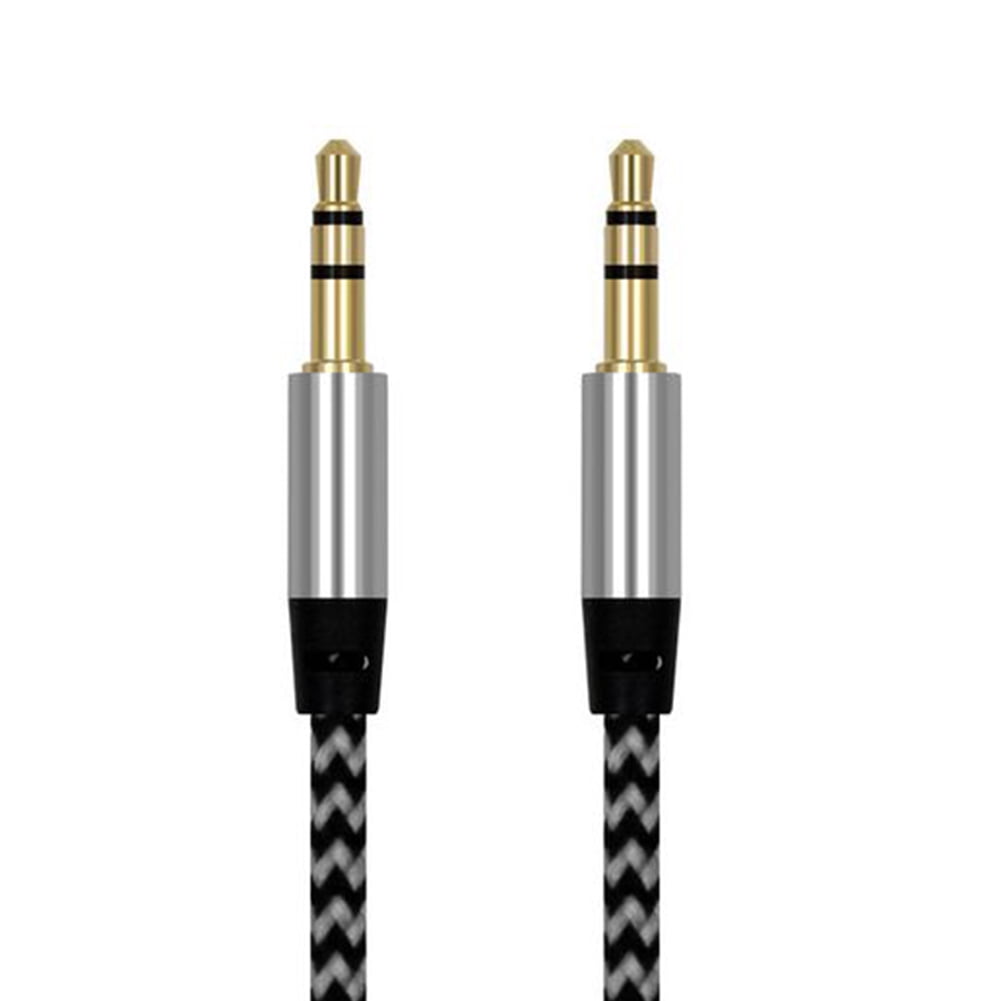 opvise Braided Wire Male to Male 3.5mm Audio Cable AUX Line for Car ...
