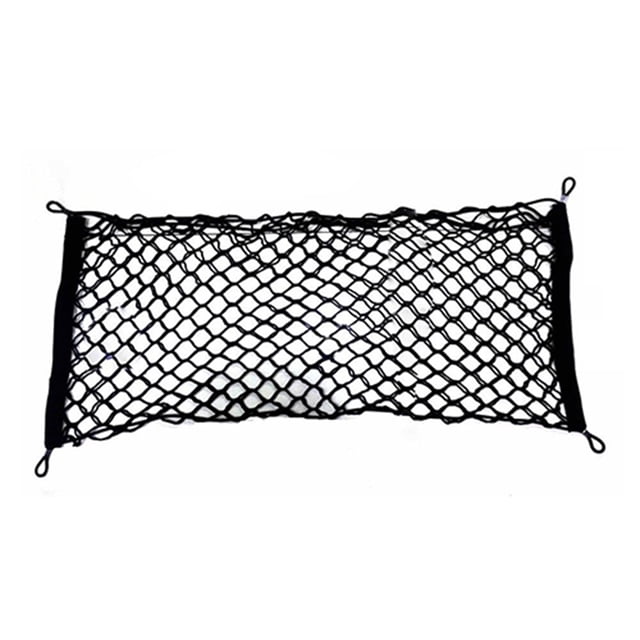 opvise Car Cargo Net Lightweight with Four Hooks Polypropylene Fiber ...