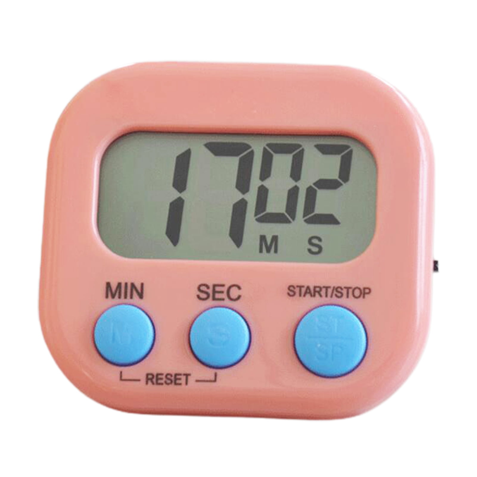 opvise Kitchen Timer Magnetic LCD Digital Countdown Stopwatch with ...