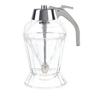 Clear Syrup Dispenser for Pancakes - No Drip Honey Dispenser Plastic ...