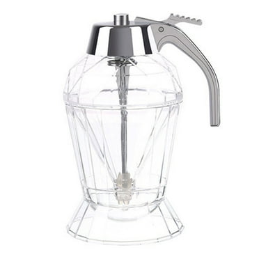 Clear Syrup Dispenser for Pancakes - No Drip Honey Dispenser Plastic ...