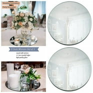 Square Mirror Base for Centerpiece, 12-inch, 1-count, Clear - Walmart.com