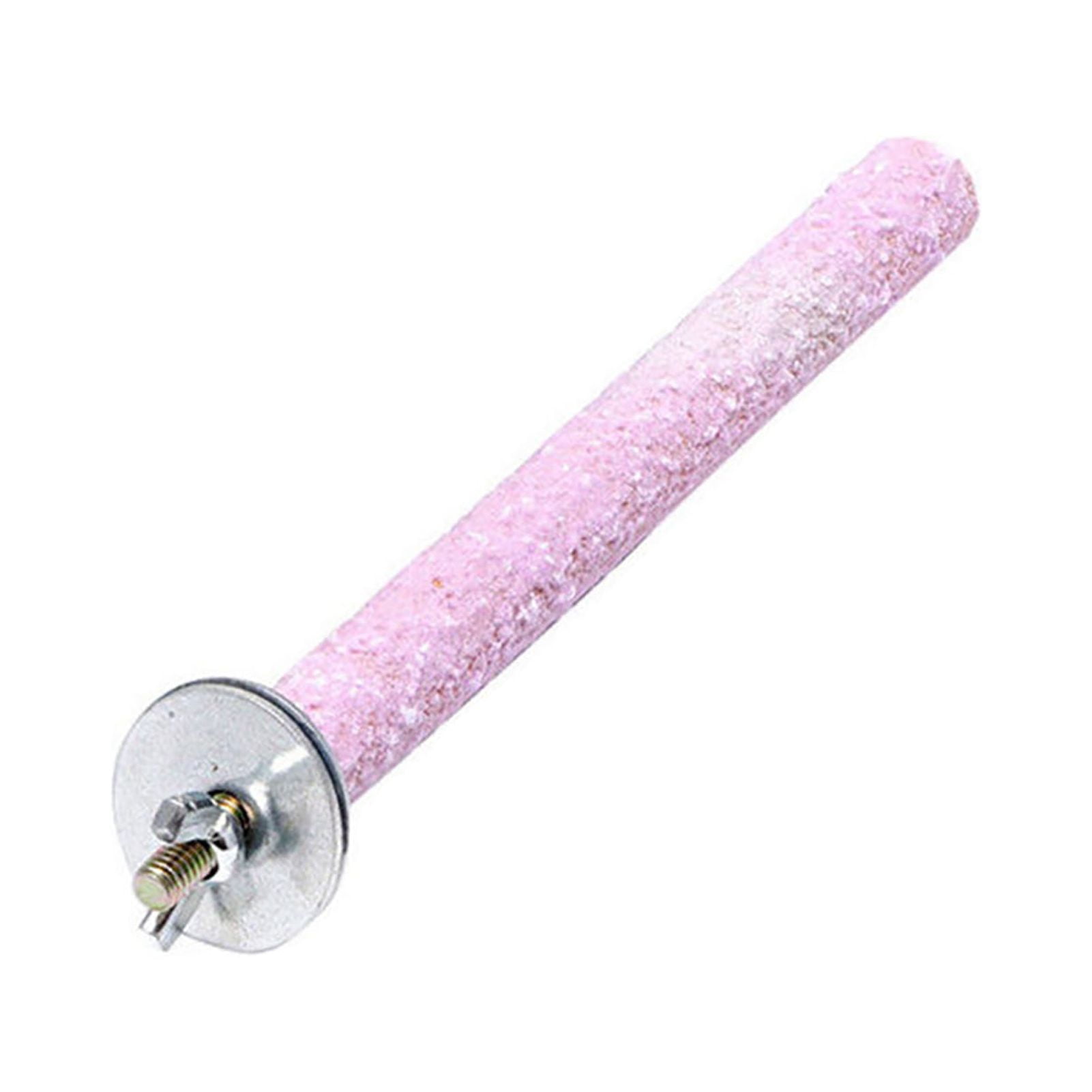 opvise Pet Parrot Budgie Chew Bite Paw Grinding Rod Toy Bird Cage Play ...