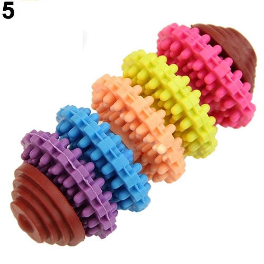 opvise Pets Dogs Puppy Colorful Rubber Dental Teething Healthy Teeth ...