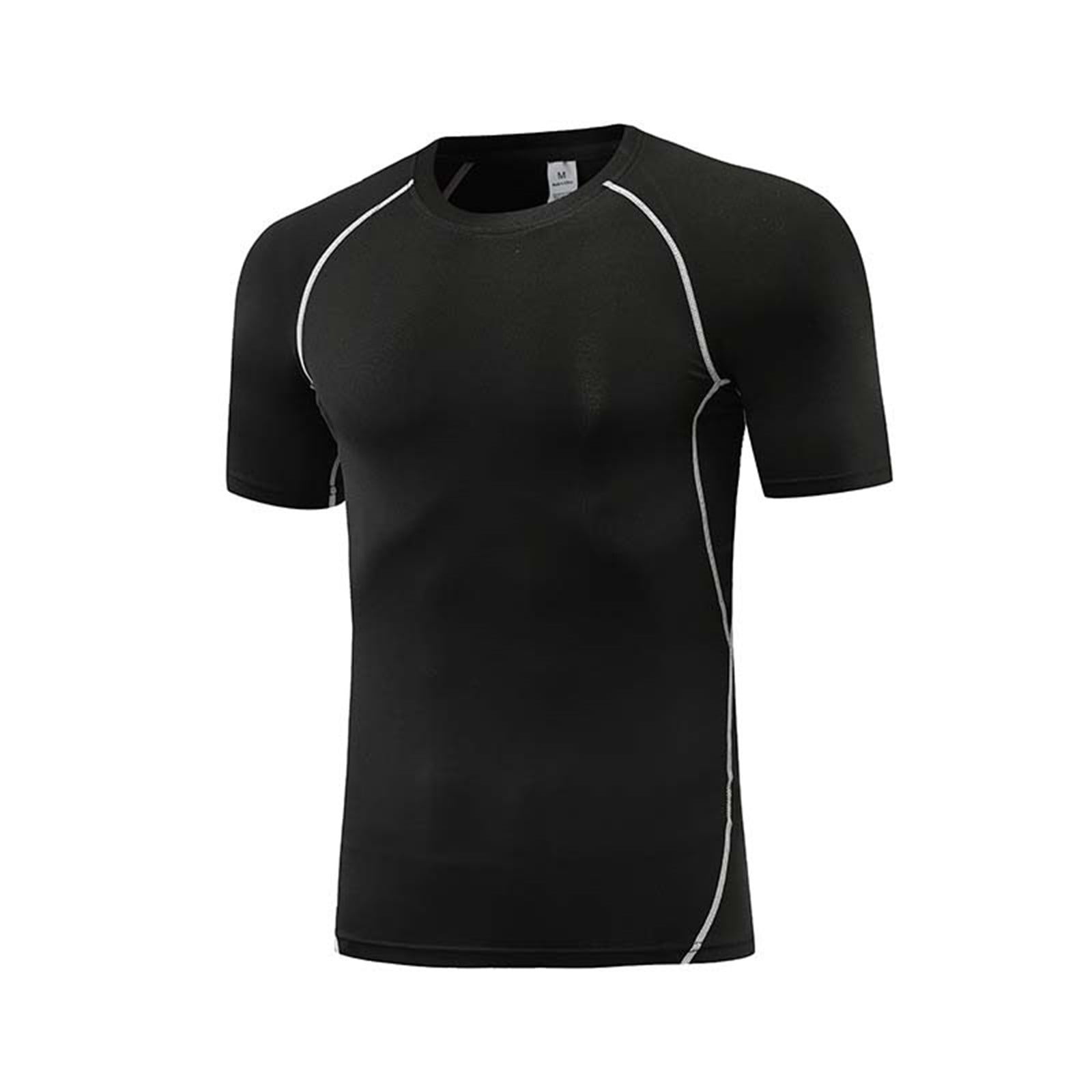 oqasdz Boys Compression Shirt Athletic Top Wicking Breathable Fit for ...