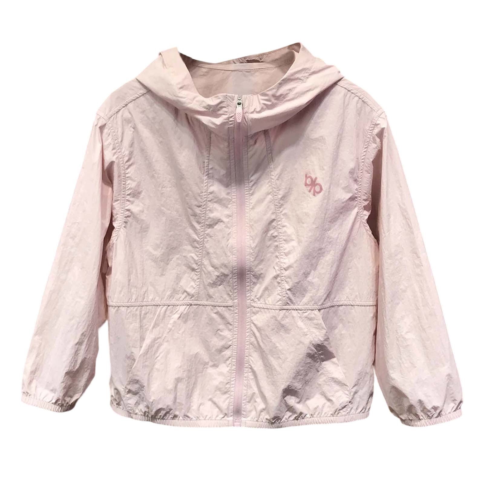 oqasdz Girls Jackets Children Teen Thin Full Zipper Sun Protection ...