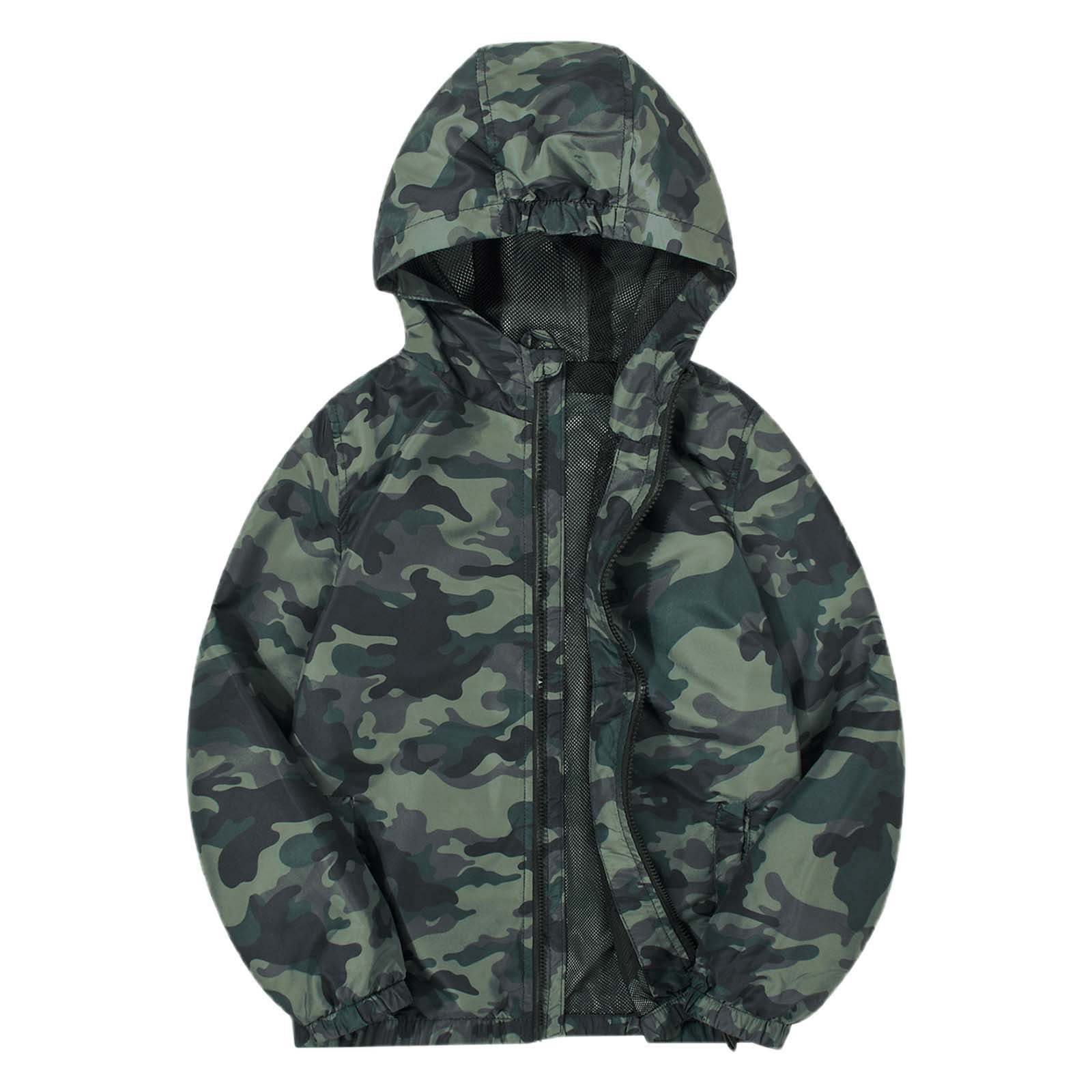 oqasdz Girls Jackets New Unique Girls Rain Jacket Lightweight ...
