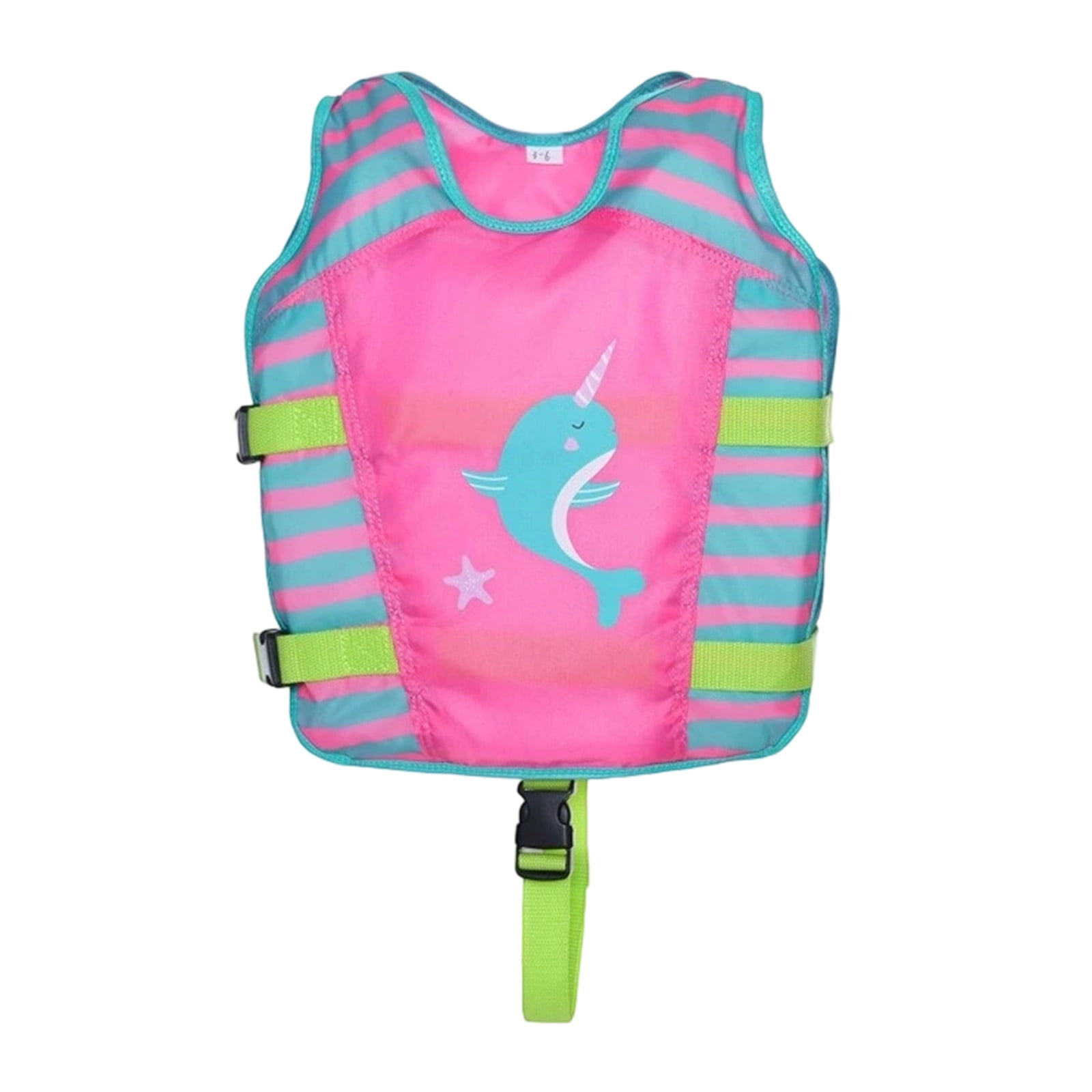 oqasdz Girls Swimwear Life Jacket For Kids Toddler Pool Beachwear ...